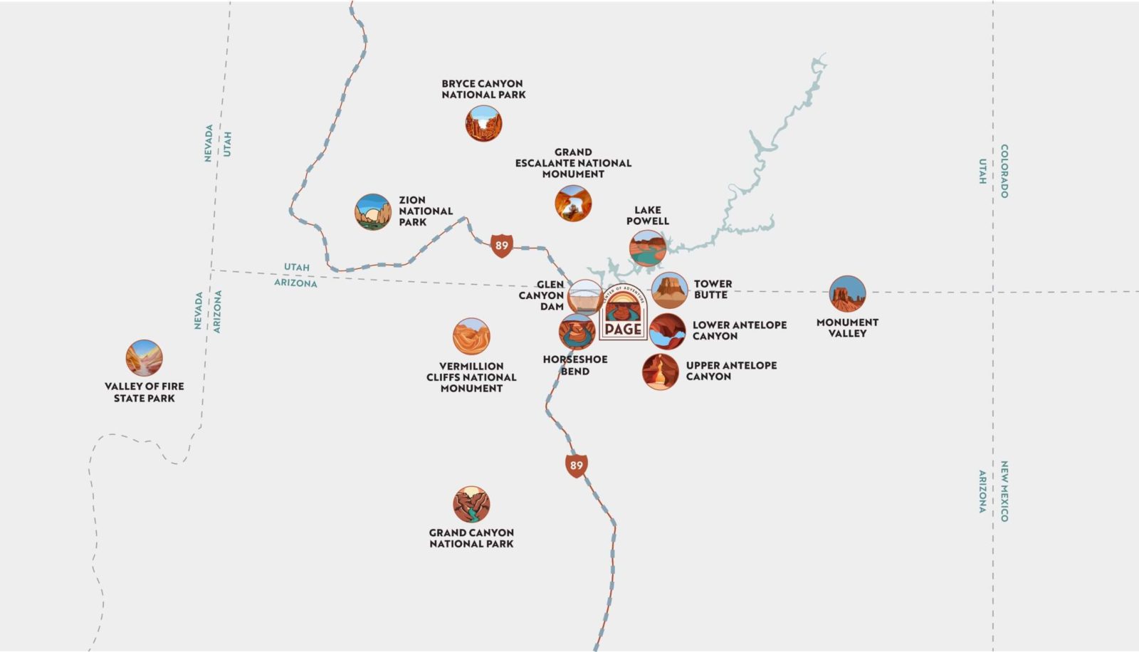 Grand Circle Arizona: Tour The Grand Circle in Page Arizona